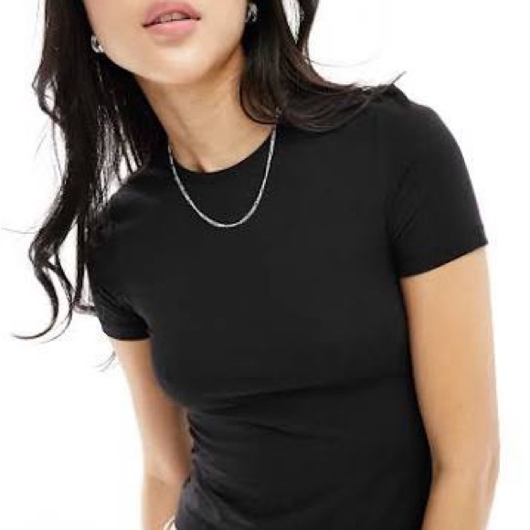 Weekday | Tops | Basic Black Top | Poshmark